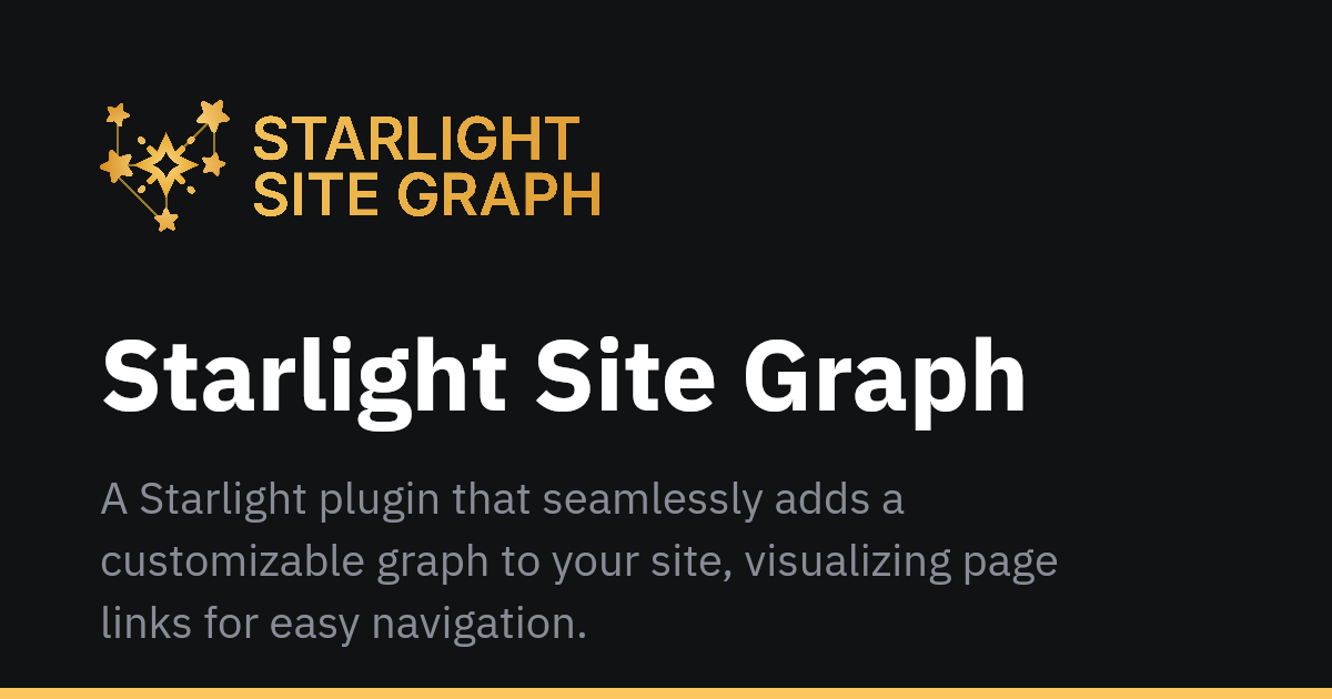 Starlight Site Graph